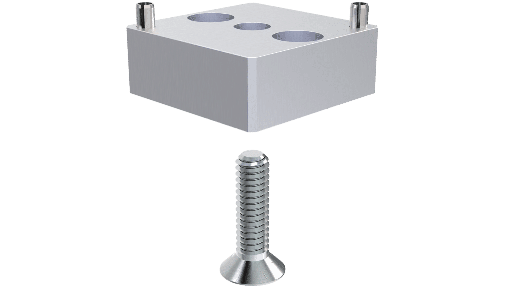 Surface Fastener 40x40 | Robotunits Fastening Technology