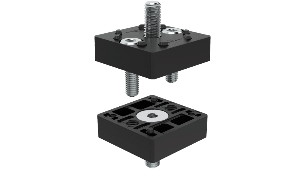 Conector frontal 50x50 | Tecnología de perfiles y conexiones