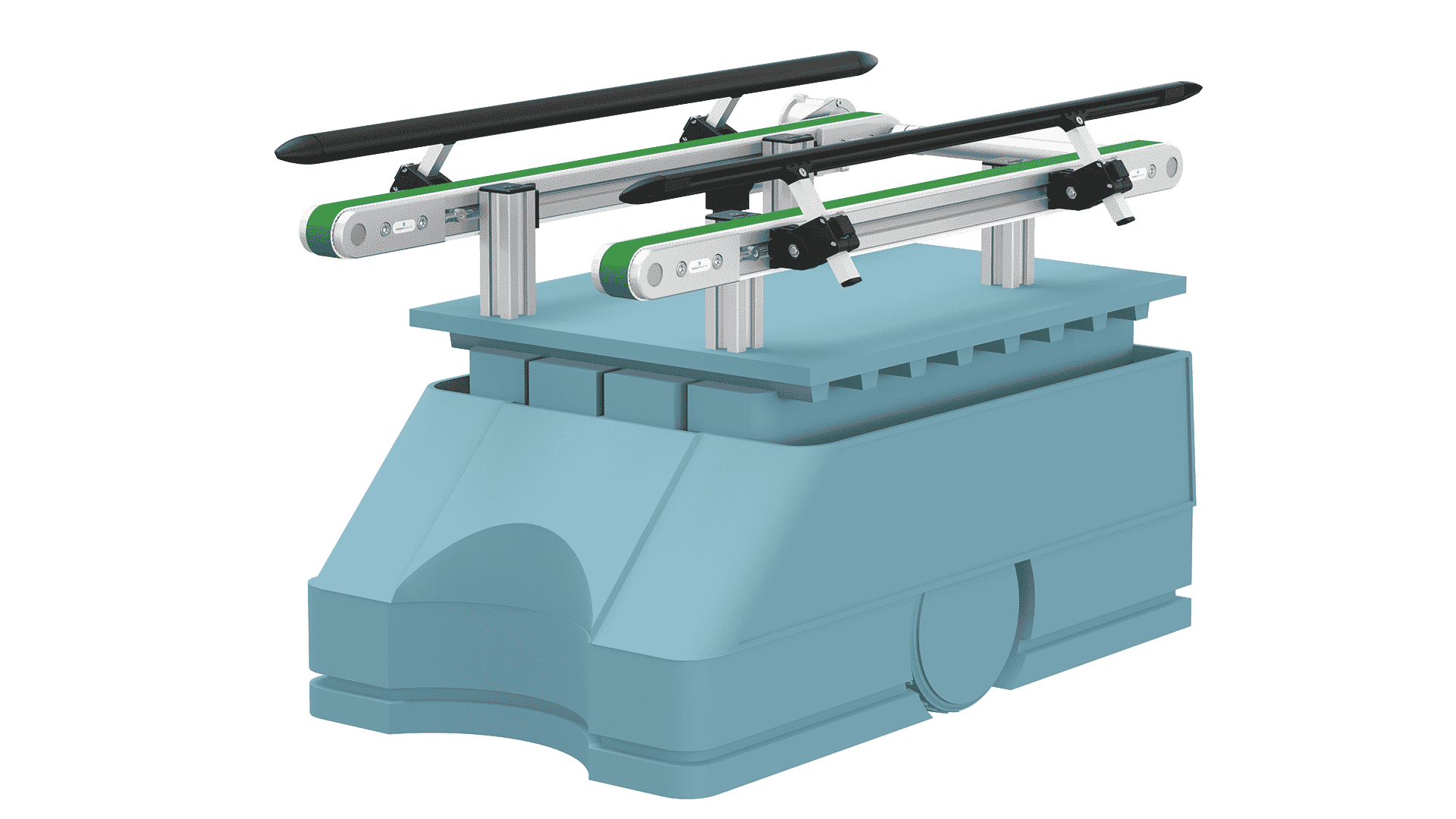Customized AGV Top Modules from Robotunits
