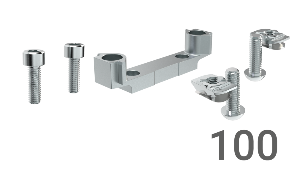 Fastener 40x80 | Robotunits Fastening Technology 40 mm Series