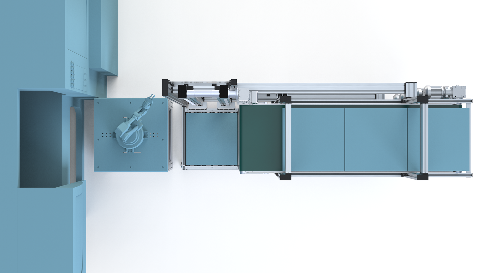 Production buffer - An application from the Robotunits system