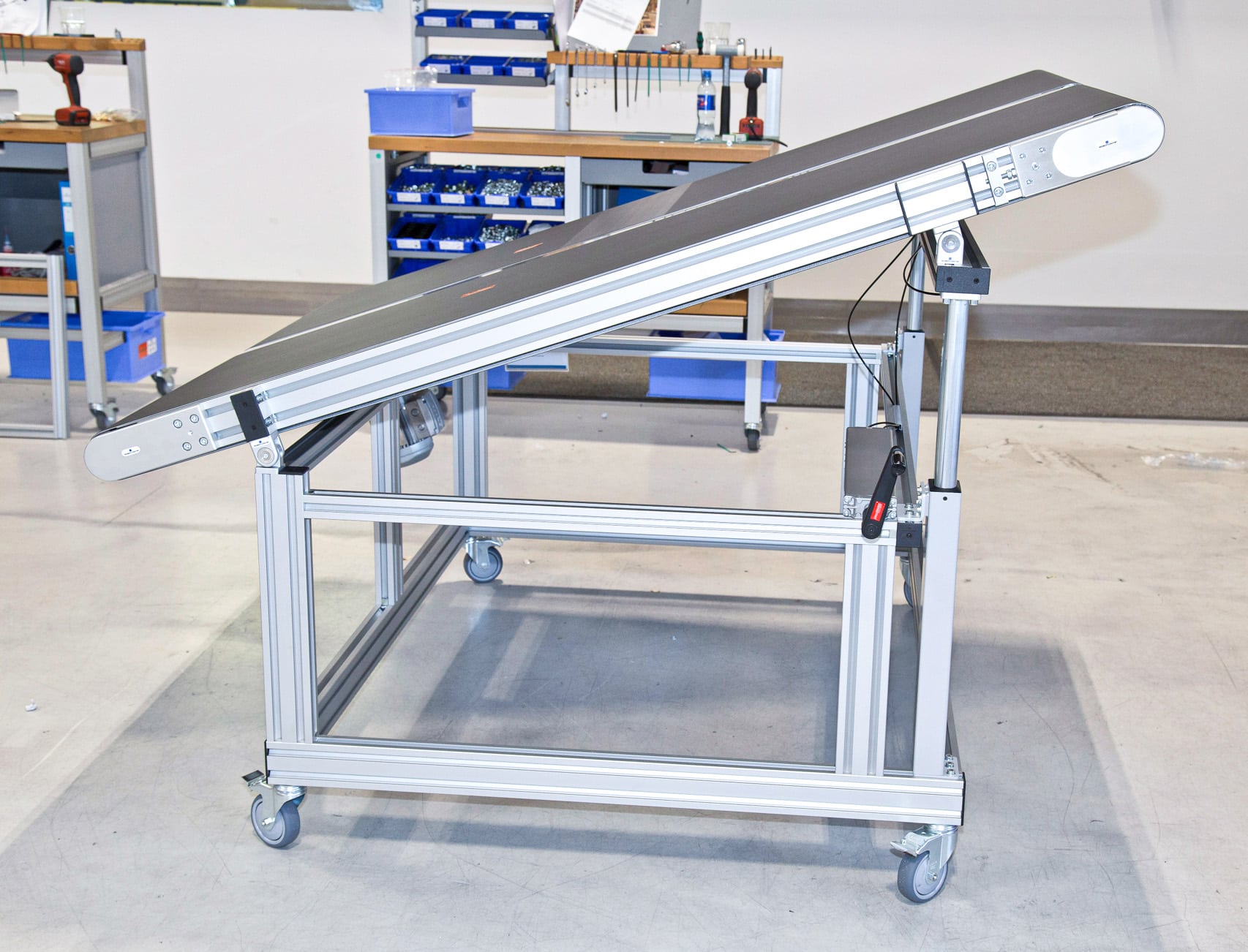 The just-in-time Belt Conveyor for individual requirements