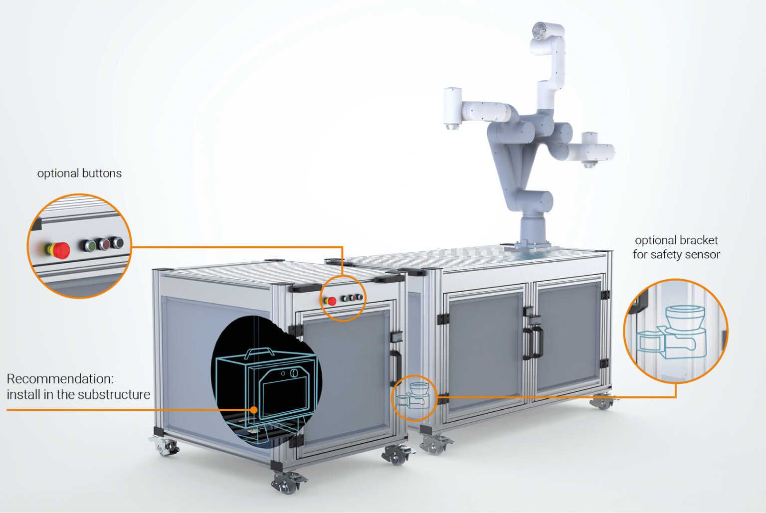Cobot applications - The Robotunits Cobot Station in use