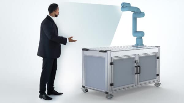 Cobot-Stations of the Robotunits Modular Automation System