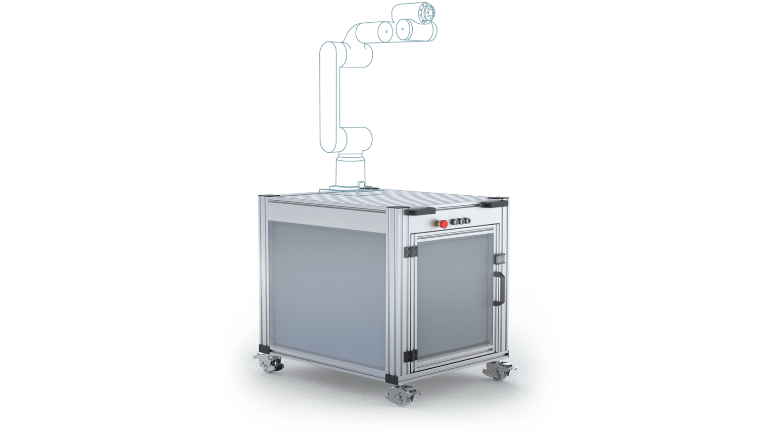 Cobot Stations Of The Robotunits Modular Automation System