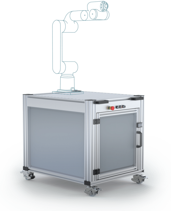 Cobot-Stations of the Robotunits Modular Automation System