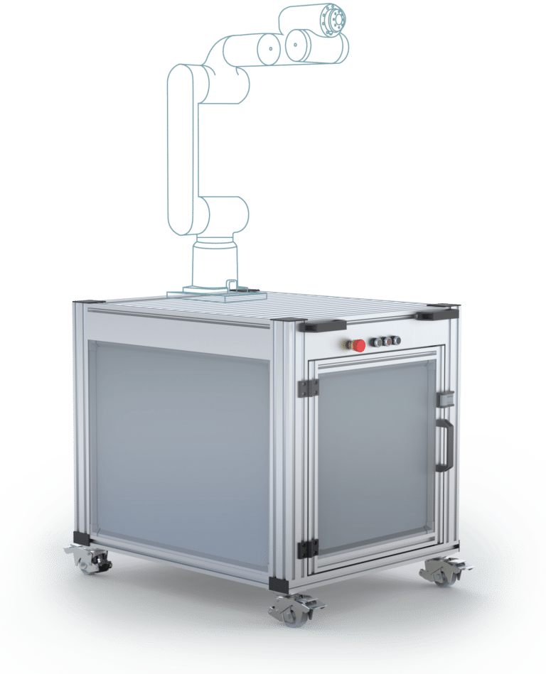 Cobot-Stations of the Robotunits Modular Automation System