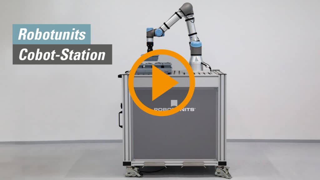 Cobot Stations Of The Robotunits Modular Automation System