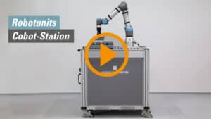 Cobot-Stations of the Robotunits Modular Automation System