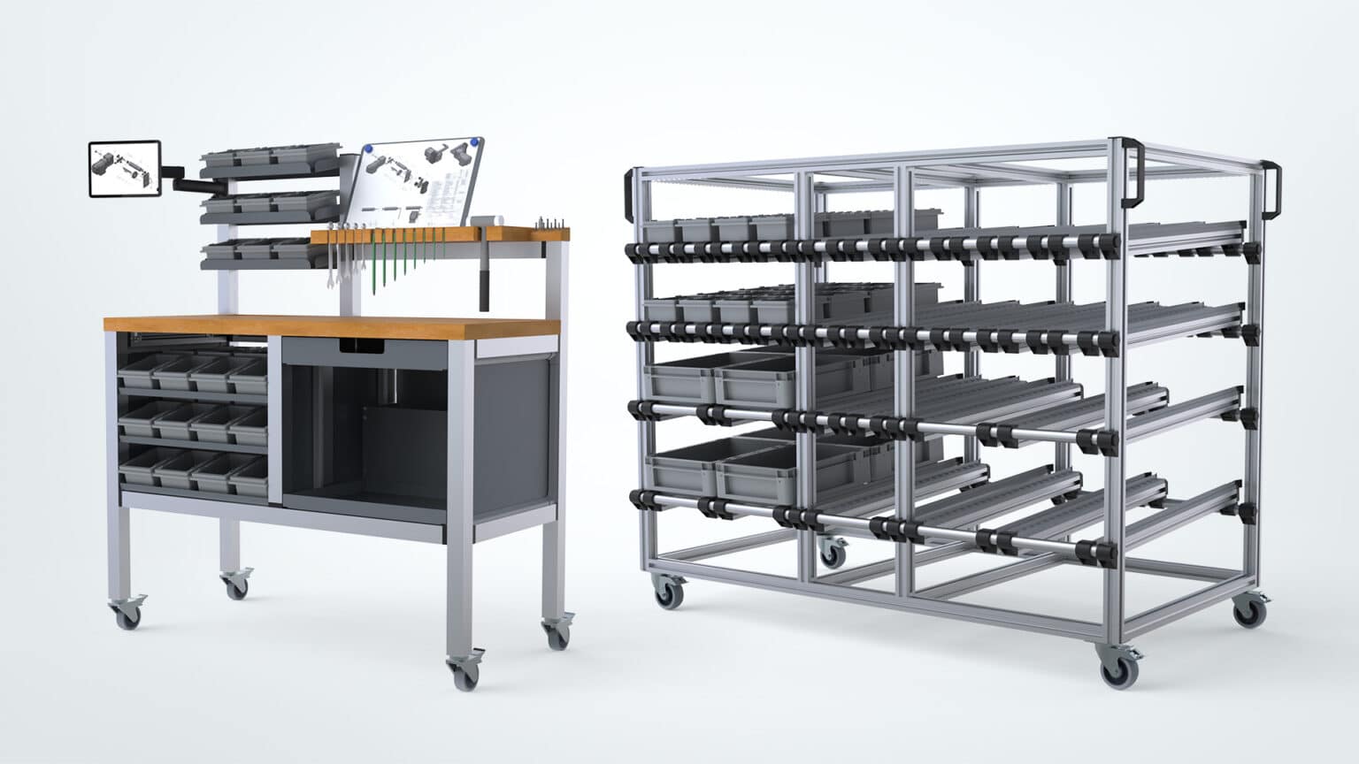 Robotunits Workbenches | Customizable Solutions for Your Needs