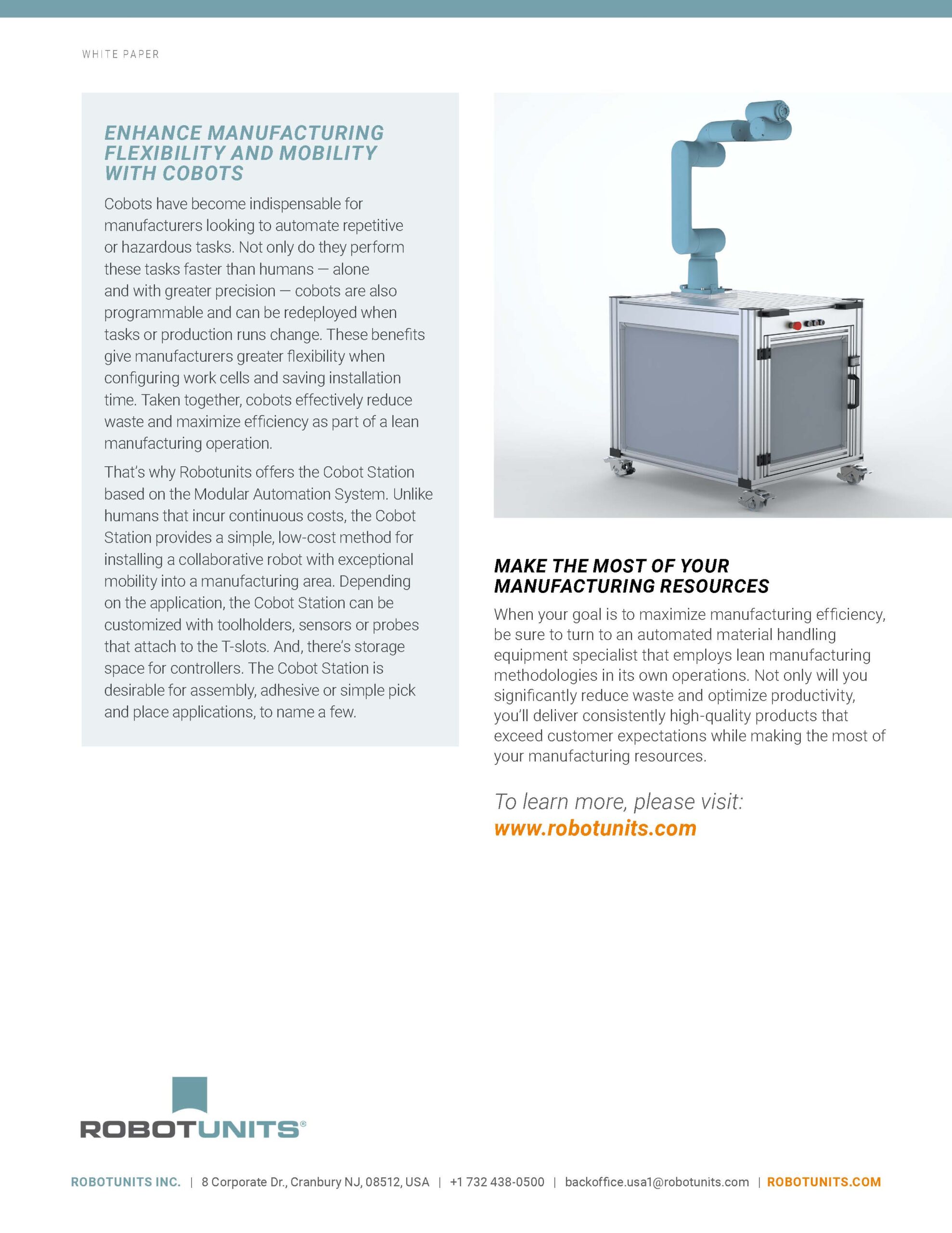 Optimize Material Flow to Achieve Lean Manufacturing Goals